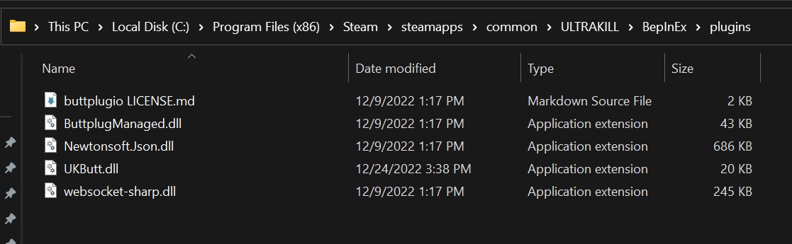 UKButt Ultrakill Mod Step By Step Install and Customization Instructions - General - Buttplug.io ...